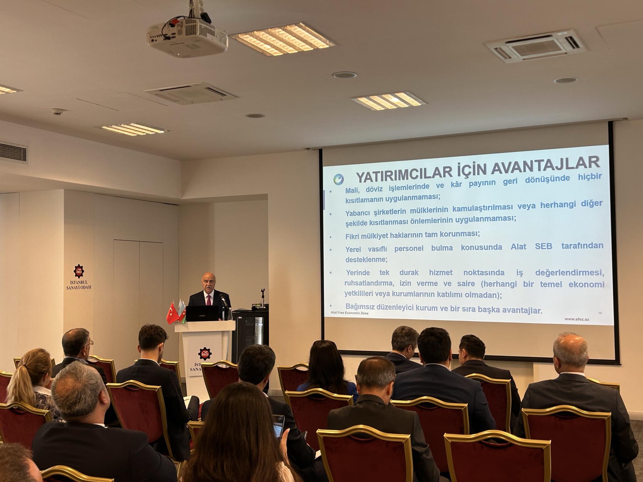 A detailed presentation about the Alat Free Economic Zone was held for ...