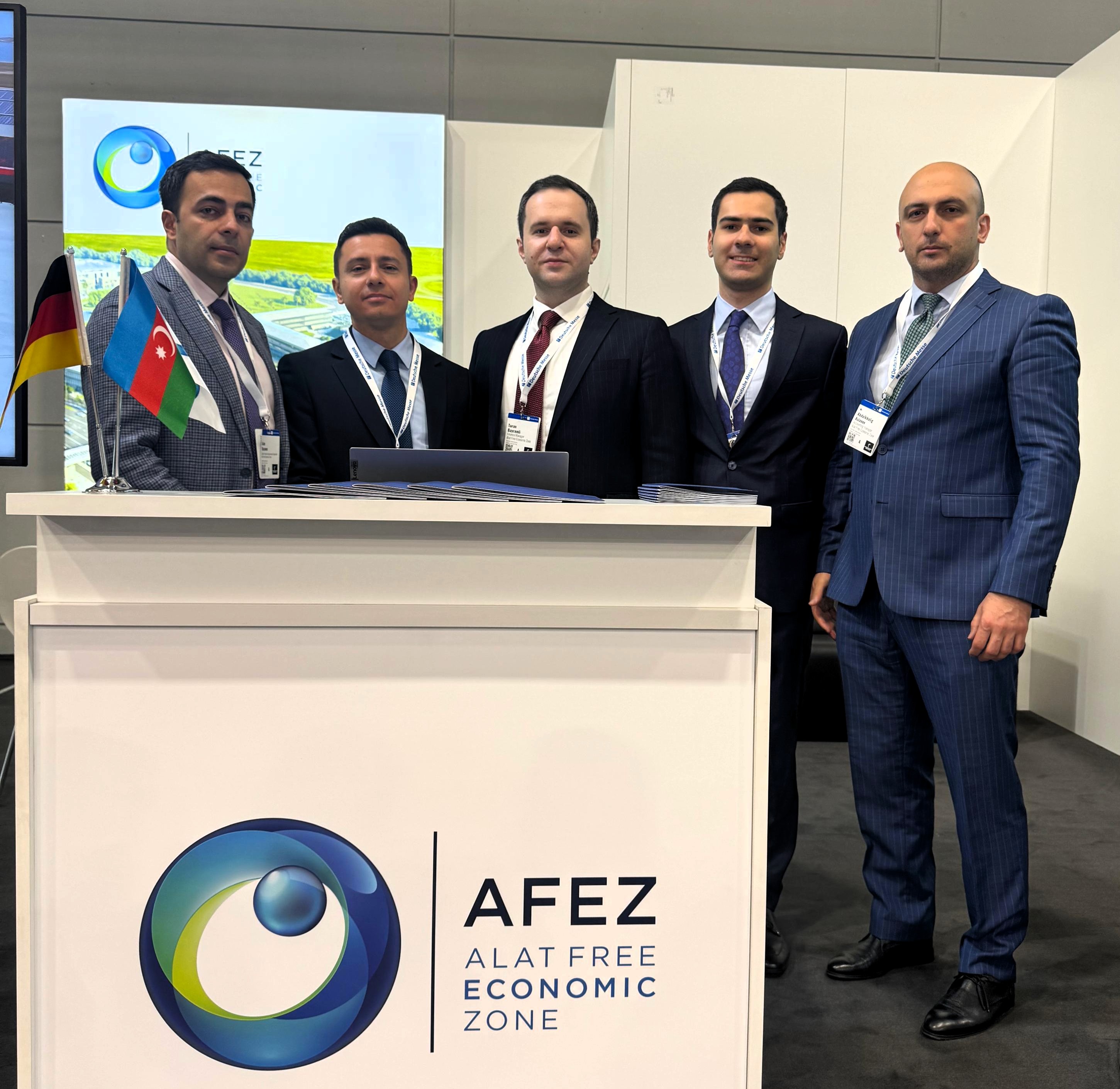 Alat Free Economic Zone Authority participated in the Hannover Messe ...