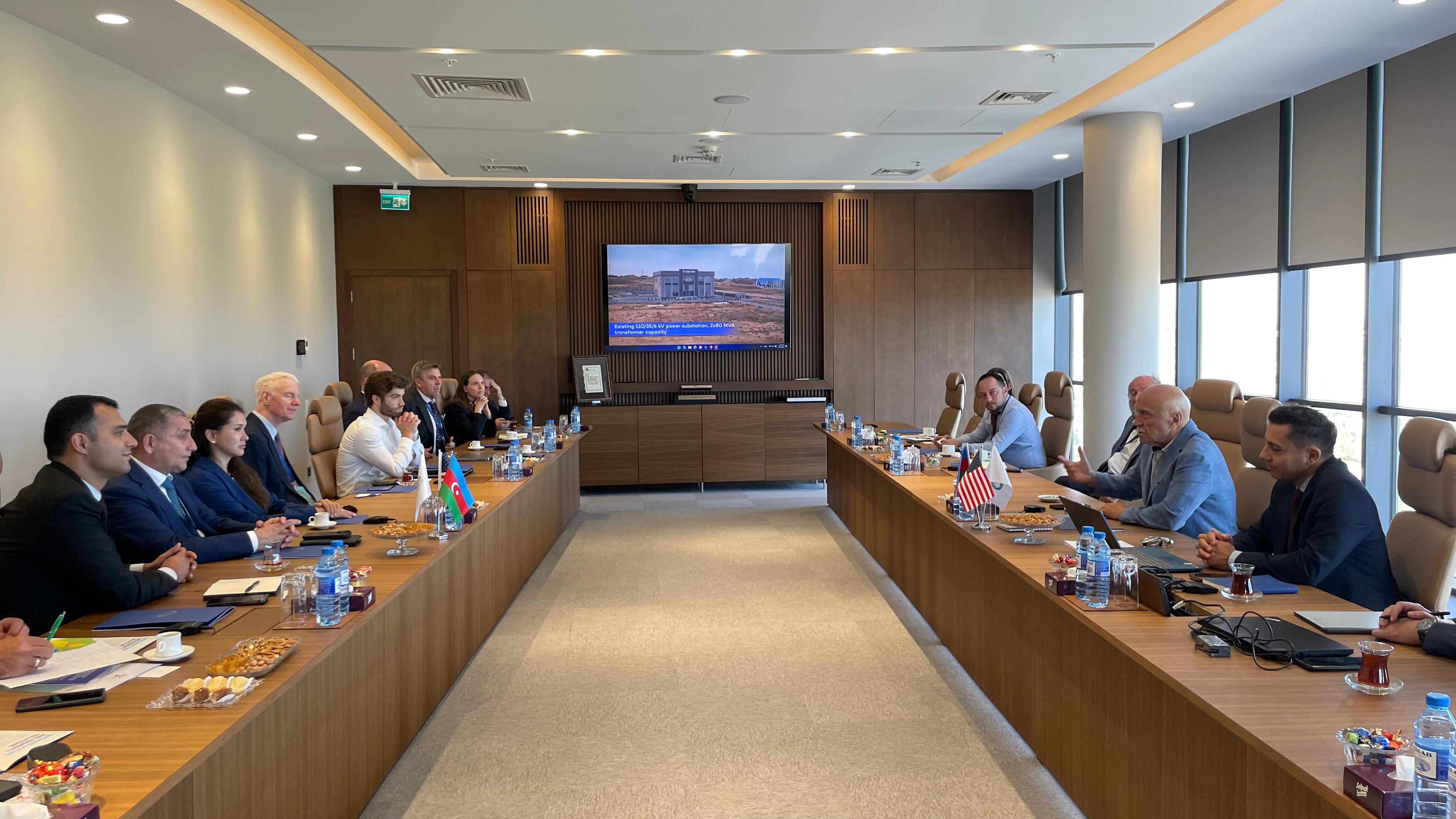 U.S. Business delegation visited the Alat Free Economic Zone